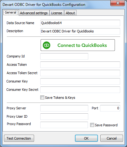» Installation & Configuration of Devart ODBC Driver for QuickBooks