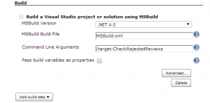 Integrating Review Assistant with MSBuild, CCNet, and Jenkins - Devart Blog