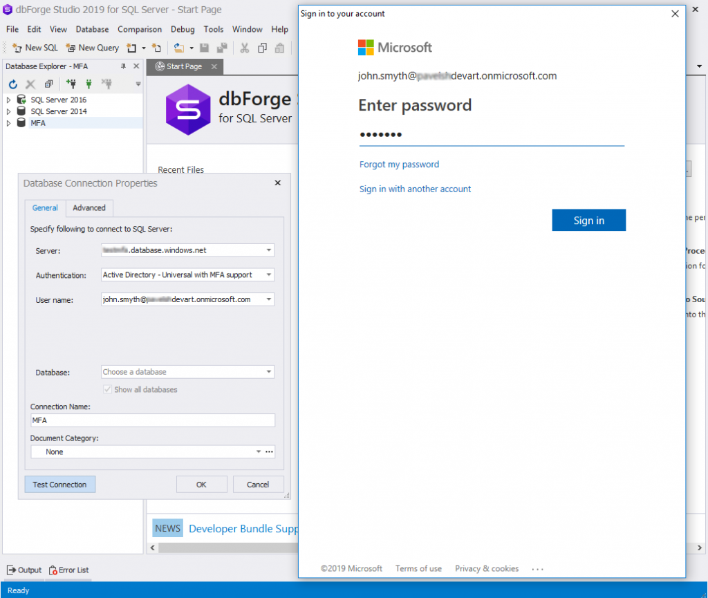 Make Connection More Secure with dbForge Studio for SQL Server v5.7 ...