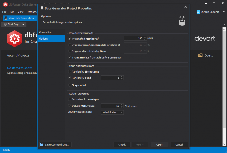 Generating subscription statistics data in Oracle Data Generator - Devart Blog