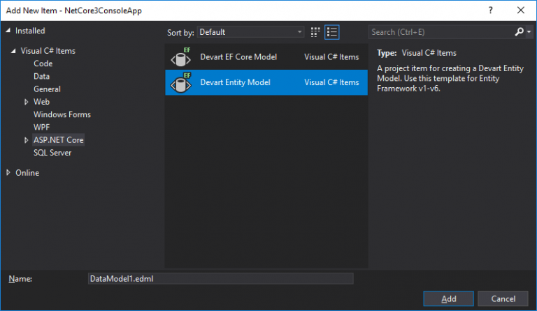 Entity Framework 6.3 and .NET Core 3 Support - Devart Blog