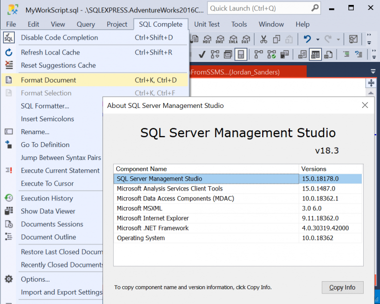 Code Completion and SQL Code Navigation improved in SQL Complete v6.2 ...