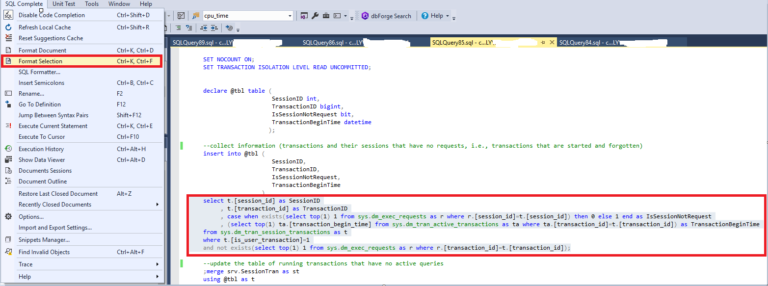 Find And Delete Incomplete Open Transactions In Sql Server Part 2 Devart Blog