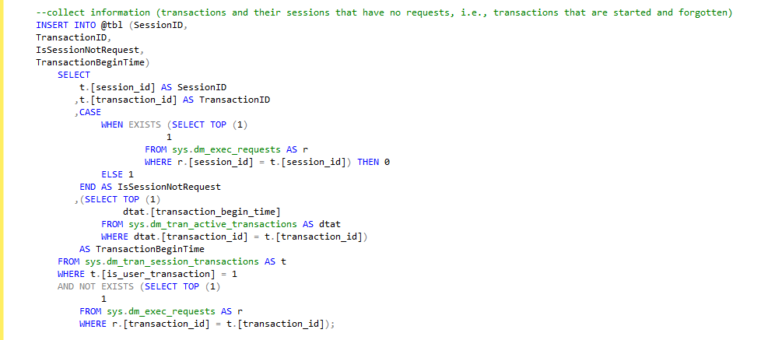 Find And Delete Incomplete Open Transactions In Sql Server Part 2 Devart Blog 9262