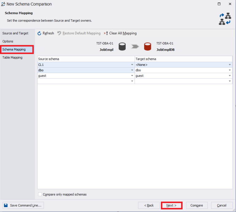 Compare and Find Data Differences Between Two Tables in SQL Server With ...