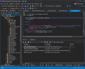 Find Invalid Objects in Your Databases - Devart Blog