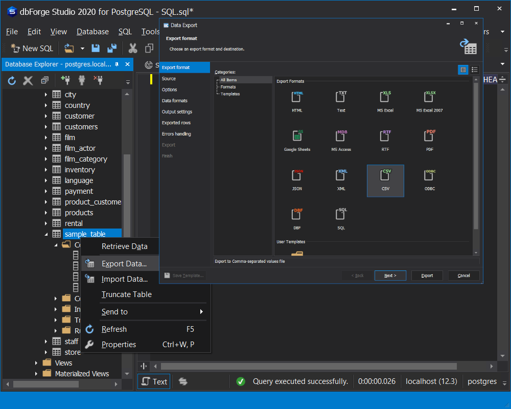How To Import And Export CSV Files Into A PostgreSQL Database Devart Blog
