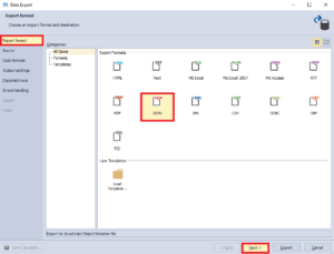 How to Export and Import JSON Data Via dbForge Data Pump for SQL Server ...