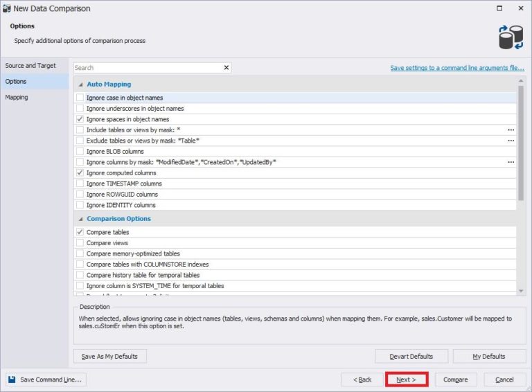 Compare And Find Data Differences Between Two Tables In Sql Server With Ssis And Dbforge Tools