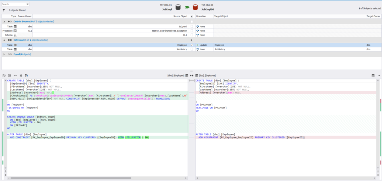 Compare And Find Data Differences Between Two Tables In Sql Server With Ssis And Dbforge Tools