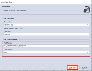 SQL Unit Testing Stored Procedure with dbForge Unit Test for SQL Server ...