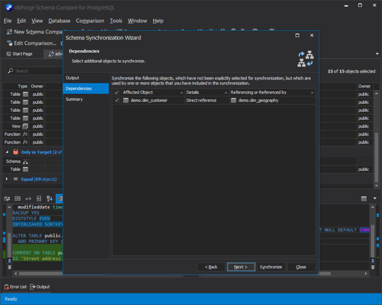 Meet Dbforge Schema Compare For Postgresql V10 Devart Blog 9946