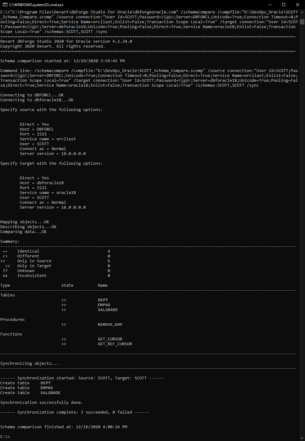 Using dbForge Studio for Oracle to Automate Oracle Database Deployment ...