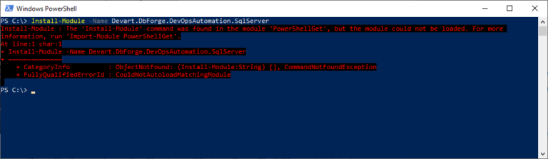 How to Download and Install dbForge DevOps Automation PowerShell for SQL Server - Devart Blog