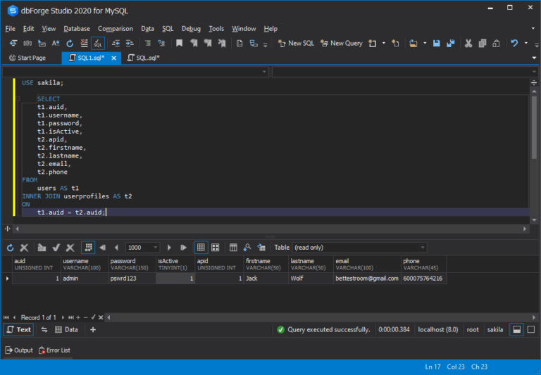 MySQL JOINs Tutorial with Examples - Devart Blog