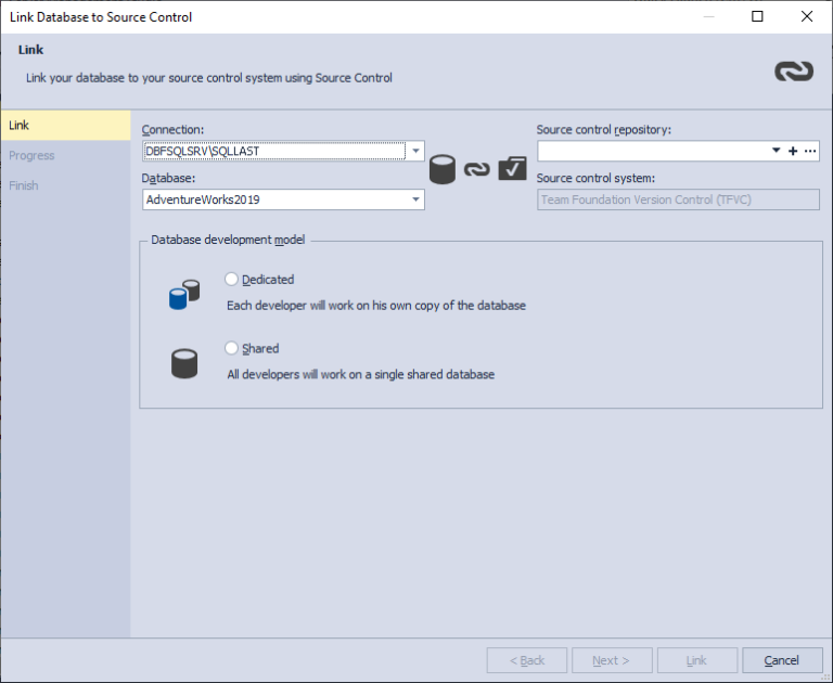 Creating A Tfvc Repository In Azure Devops And Linking It To Source Control Devart Blog