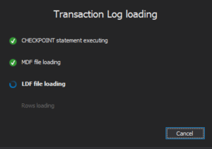 SQL Server Rollback - using dbForge Transaction Log