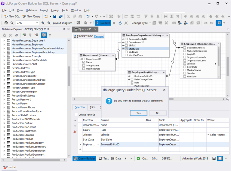 SQL INSERT INTO Statement - Overview with Examples - Devart Blog