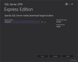 How to download and install SQL Server Express edition?