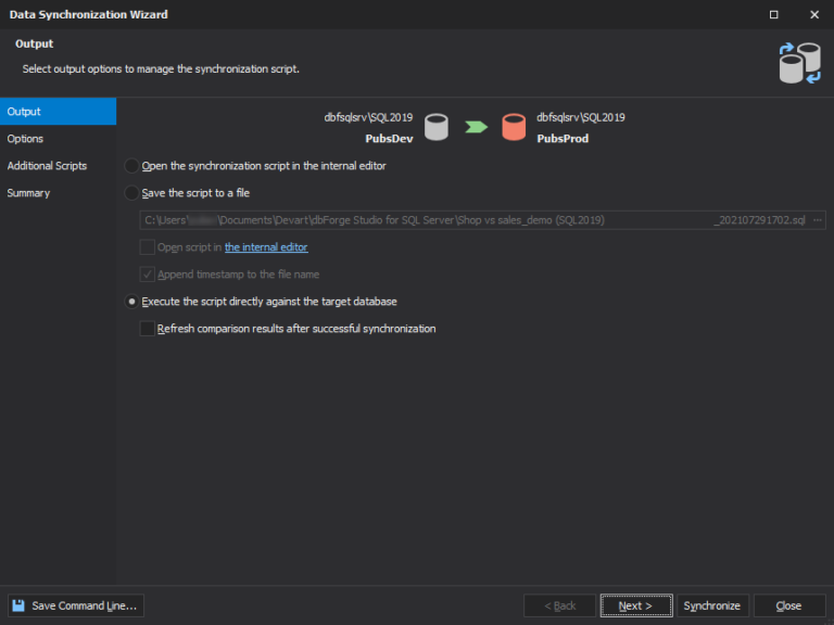 Different Methods to Copy Data with dbForge SQL Tools - Devart Blog