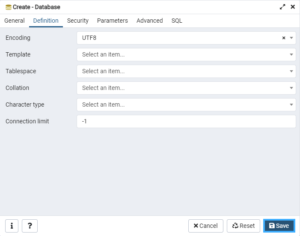 How to create a new database in PostgreSQL?