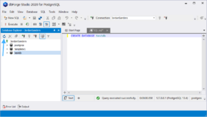 How to create a new database in PostgreSQL?