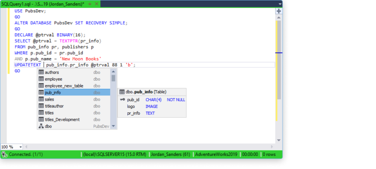 SQL Complete Keeps Extending SQL Prompting