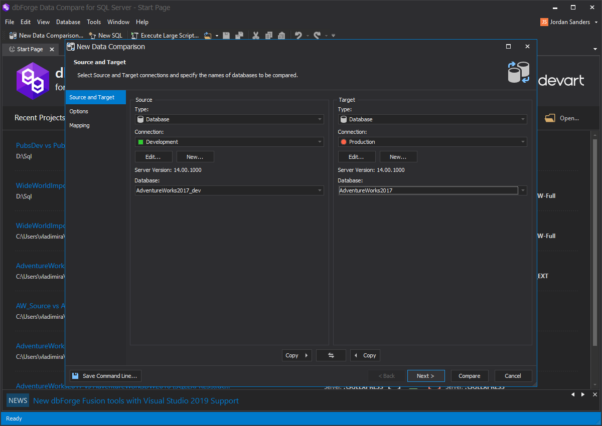 How To Automatically Synchronize Data In Two Sql Server Databases On A Schedule Devart Blog