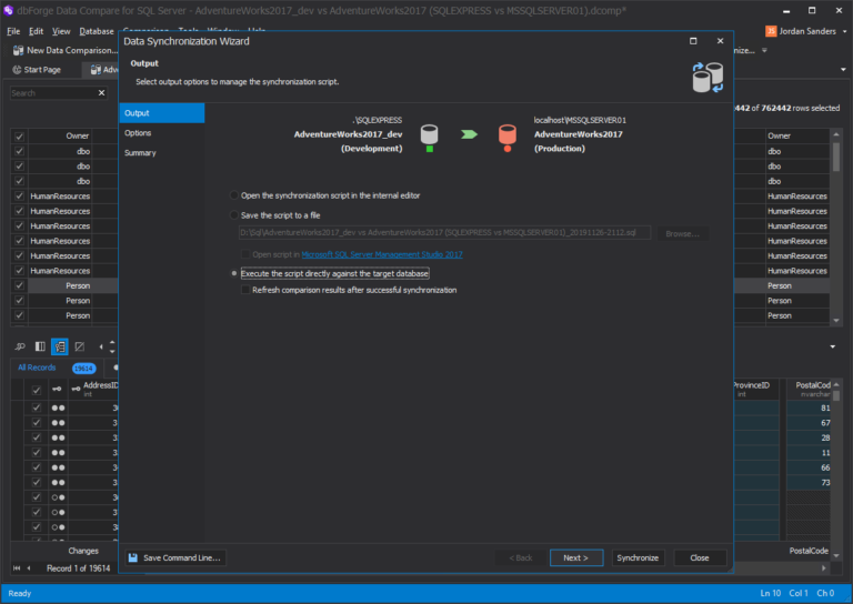 How to automatically synchronize data in two SQL Server databases on a ...