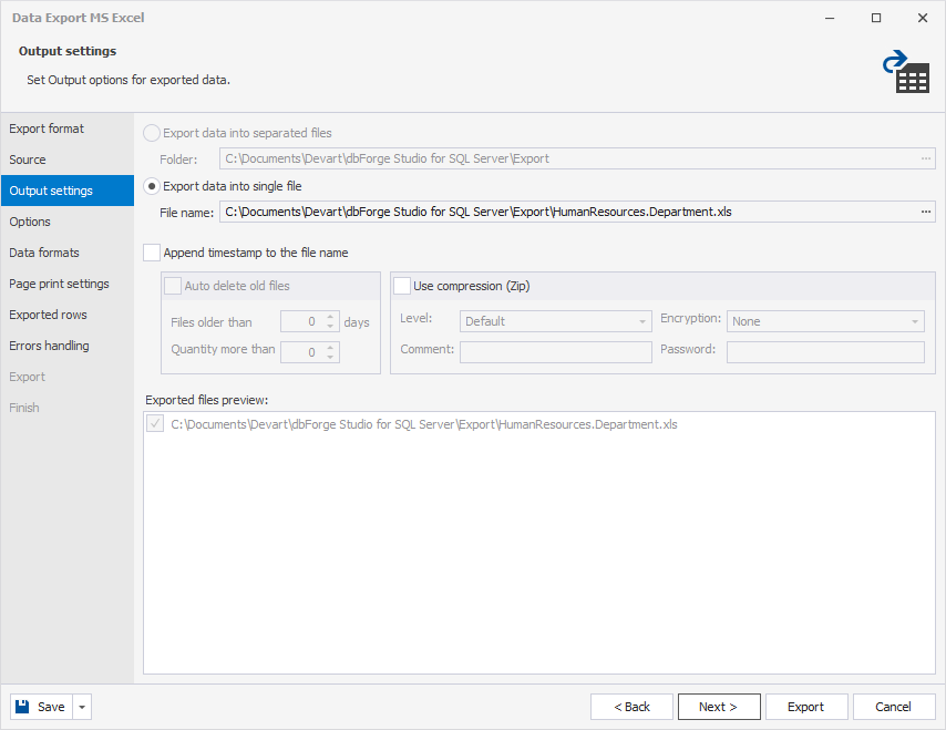 How To Export SQL Server Data To An Excel File Devart Blog