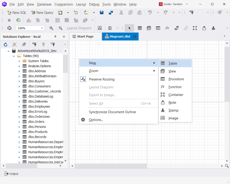 Create ER Diagram for SQL Server Database Using SSMS and SQL Designer ...