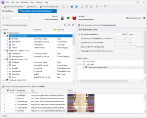 Generate Test Data for SQL Server - using dbForge Data Generator