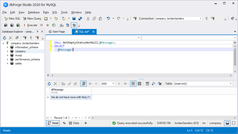 MySQL IF Statement and Function - Using with Examples