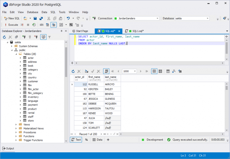 Order By In Postgresql Different Ways To Sort The Output Results Easily Devart Blog