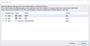 Basic Operations in dbForge Source Control for SQL Server
