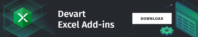 Excel Add-ins: Version 2.7 Released - Devart Blog