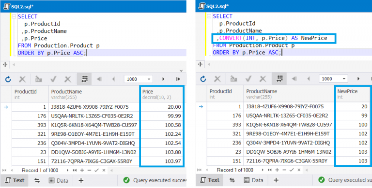CONVERT Function in SQL Server - Examples and Alternatives