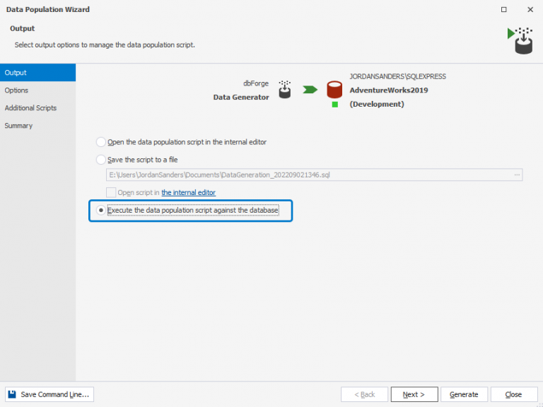 How To Generate Test Data With The Help Of Sql Data Generator Devart Blog