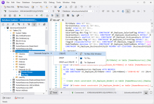 How to Script Tables with Parent Objects in dbForge Studio for SQL ...