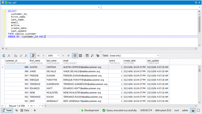 ORDER BY Clause in MySQL with 13 Examples