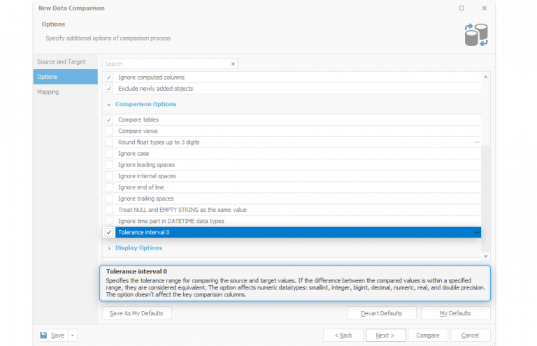 Meet the Latest Update of dbForge Data Compare for PostgreSQL - v4.0 ...