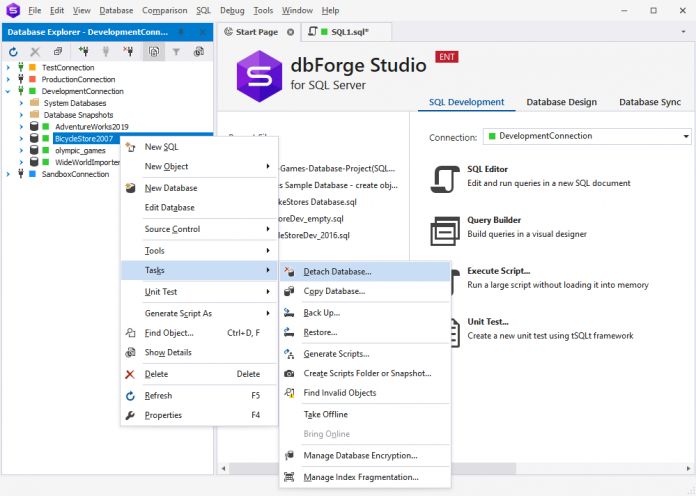 How to Rename a SQL Server Database