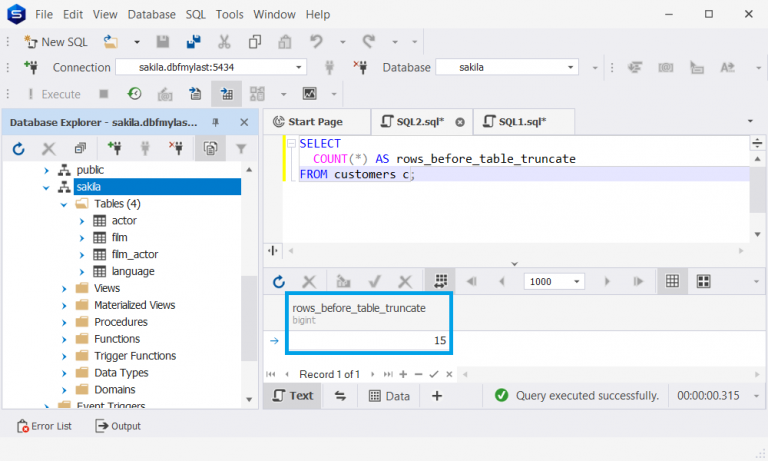 Sql Truncate Table Statement Syntax Examples