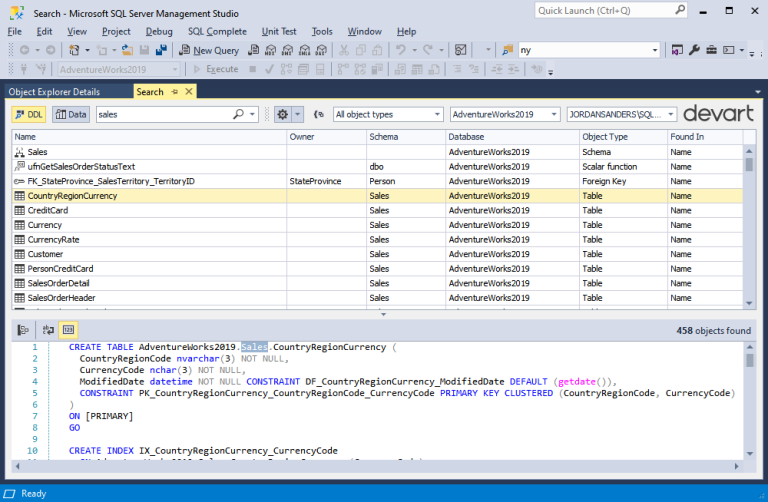 How to Search for Database Objects, Table Data, and Value in SQL Server ...
