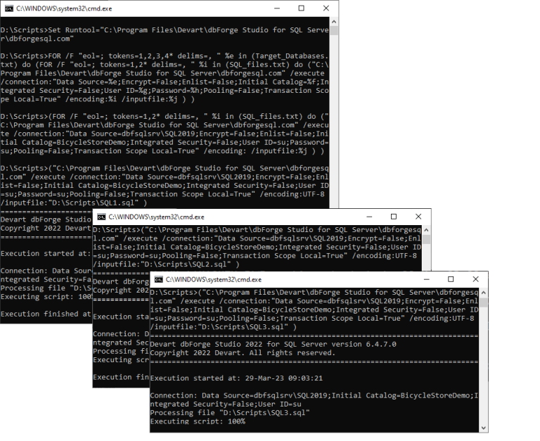 Automation of Script Execution Across Multiple Databases - Devart Blog