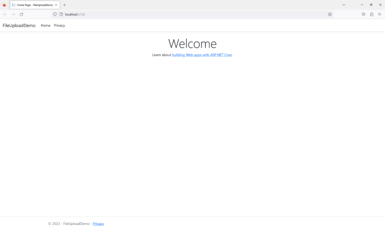 Uploading Files in ASP.NET 6 Core MVC using IFormFile Interface