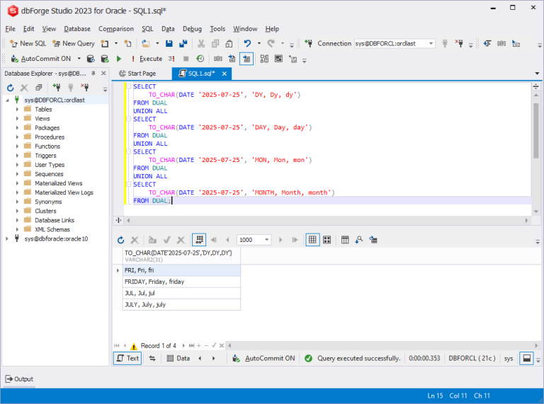 Understanding Date Formatting In Oracle Devart Blog