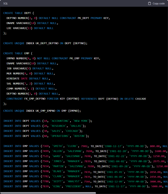 How to use ChatGPT-4 for Oracle Query Writing and Optimizing