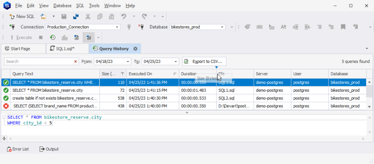 dbForge Tools for PostgreSQL Got a New Update! - Devart Blog