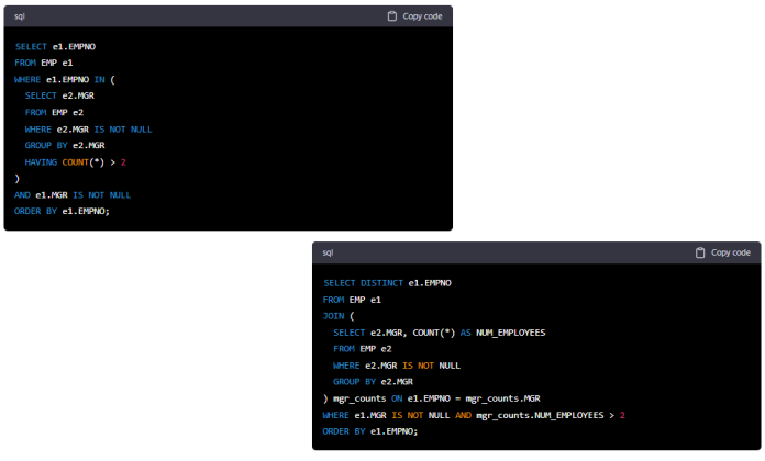 How to use ChatGPT-4 for Oracle Query Writing and Optimizing